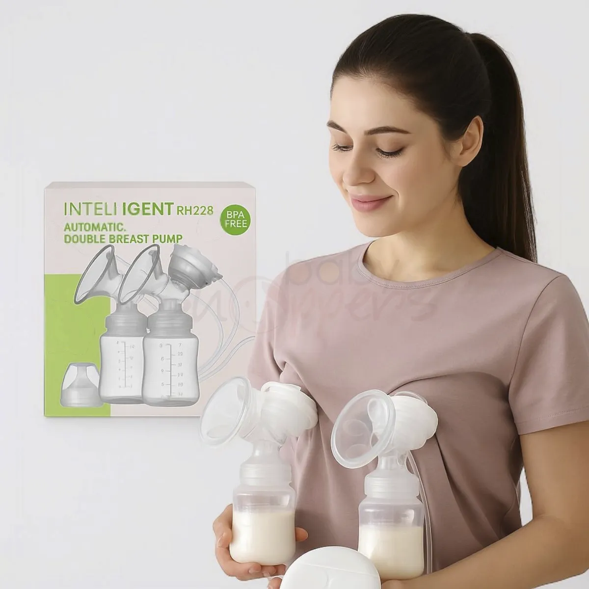 Intelligent Automatic Double Electric Breast Pump (RH 228) | Online ...