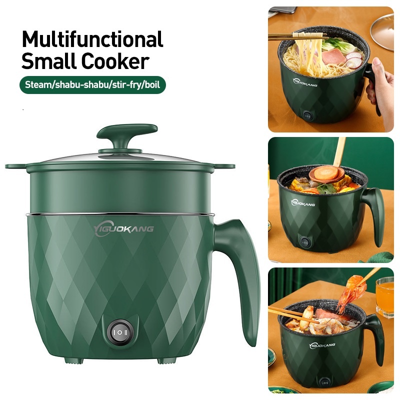 Electric Multi Functional Cooker, Electric Cooking Pot (1.8L) Double ...