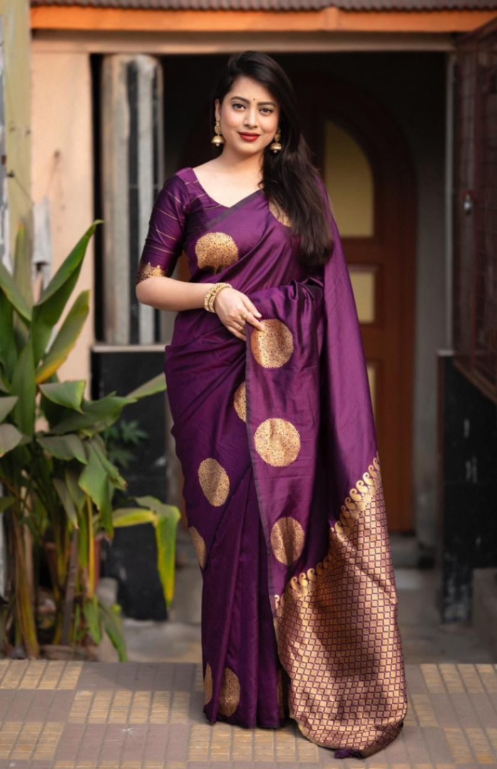 Afsan Skin Print Saree